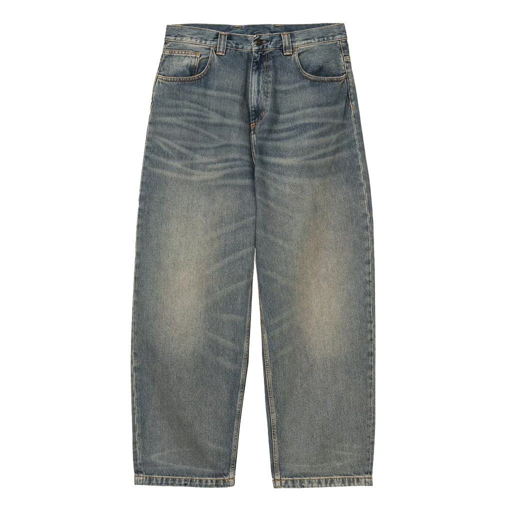 Carhartt WIP - Pant - Brandon - blue worn/used wash – Pivot Skateshop