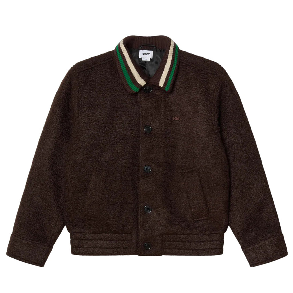 Obey - Jacket - Arden Blouson - java brown – Pivot Skateshop